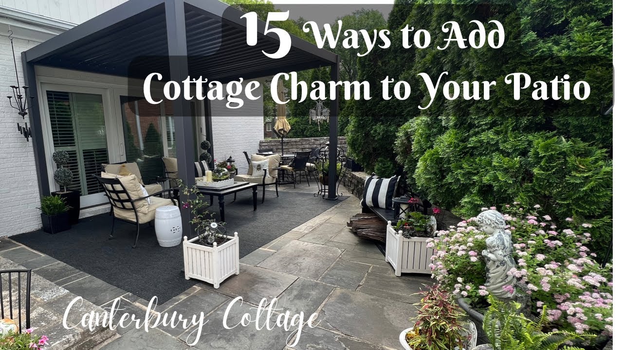 15 ways to add DIY cottage charm to your patio