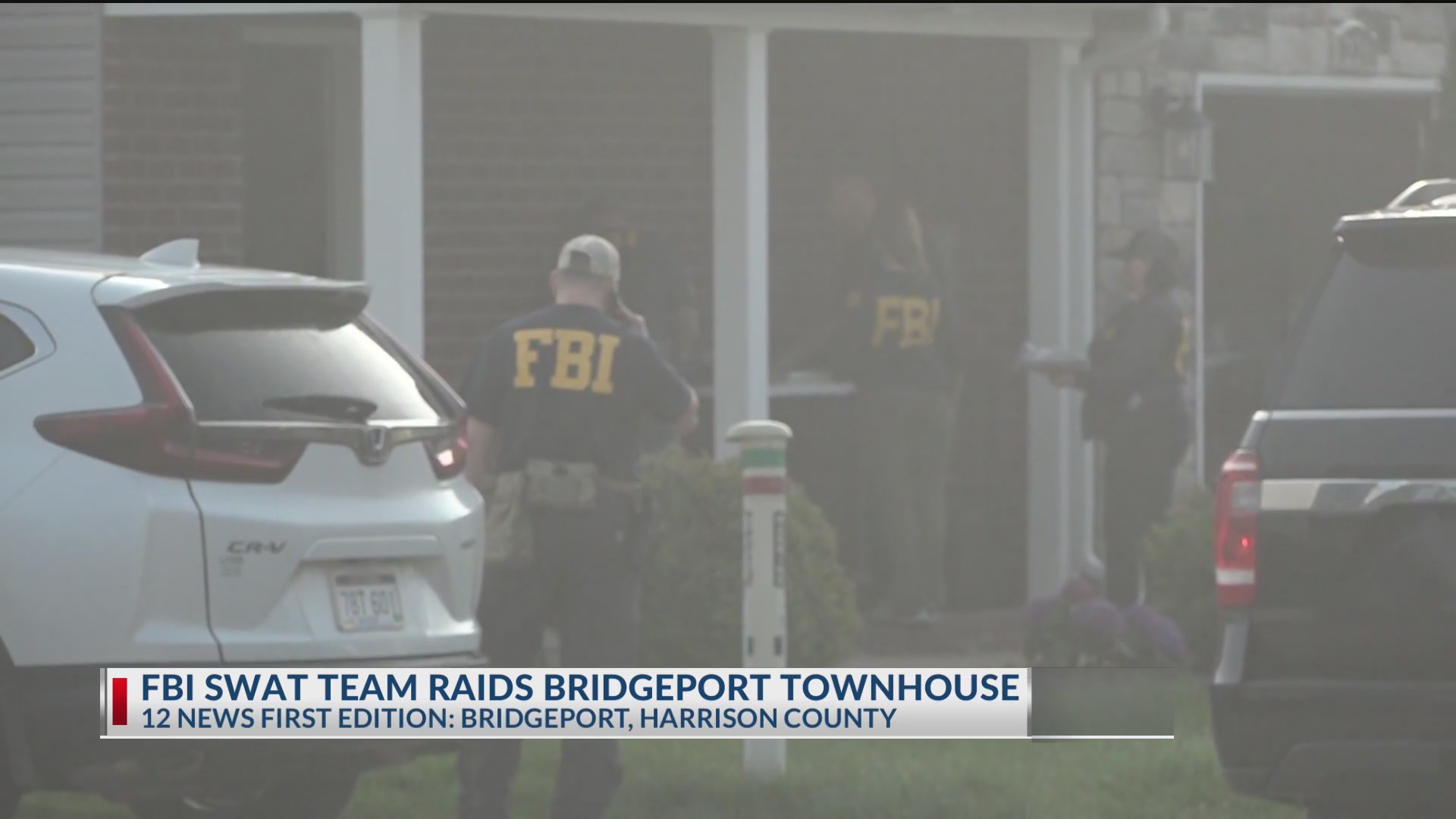 FBI SWAT team raids Bridgeport townhouse