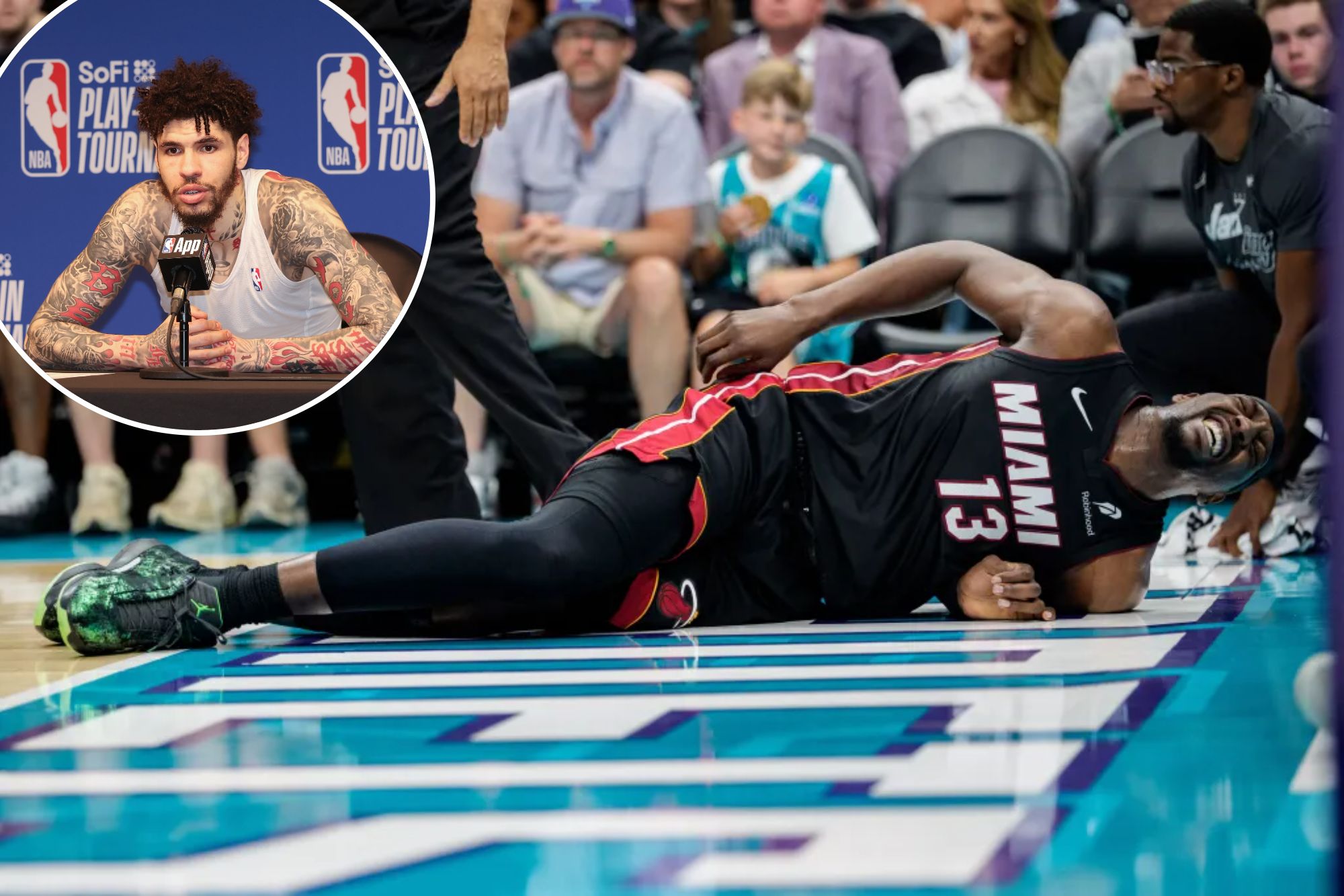 LaMelo Ball isn’t dwelling on Bam Adebayo incident: 'It’s all basketball'