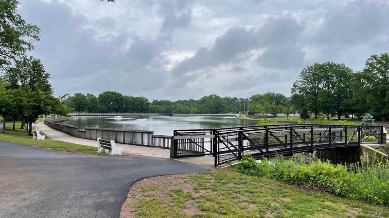 This lovely New Jersey park features lake scenery, local history, and ...