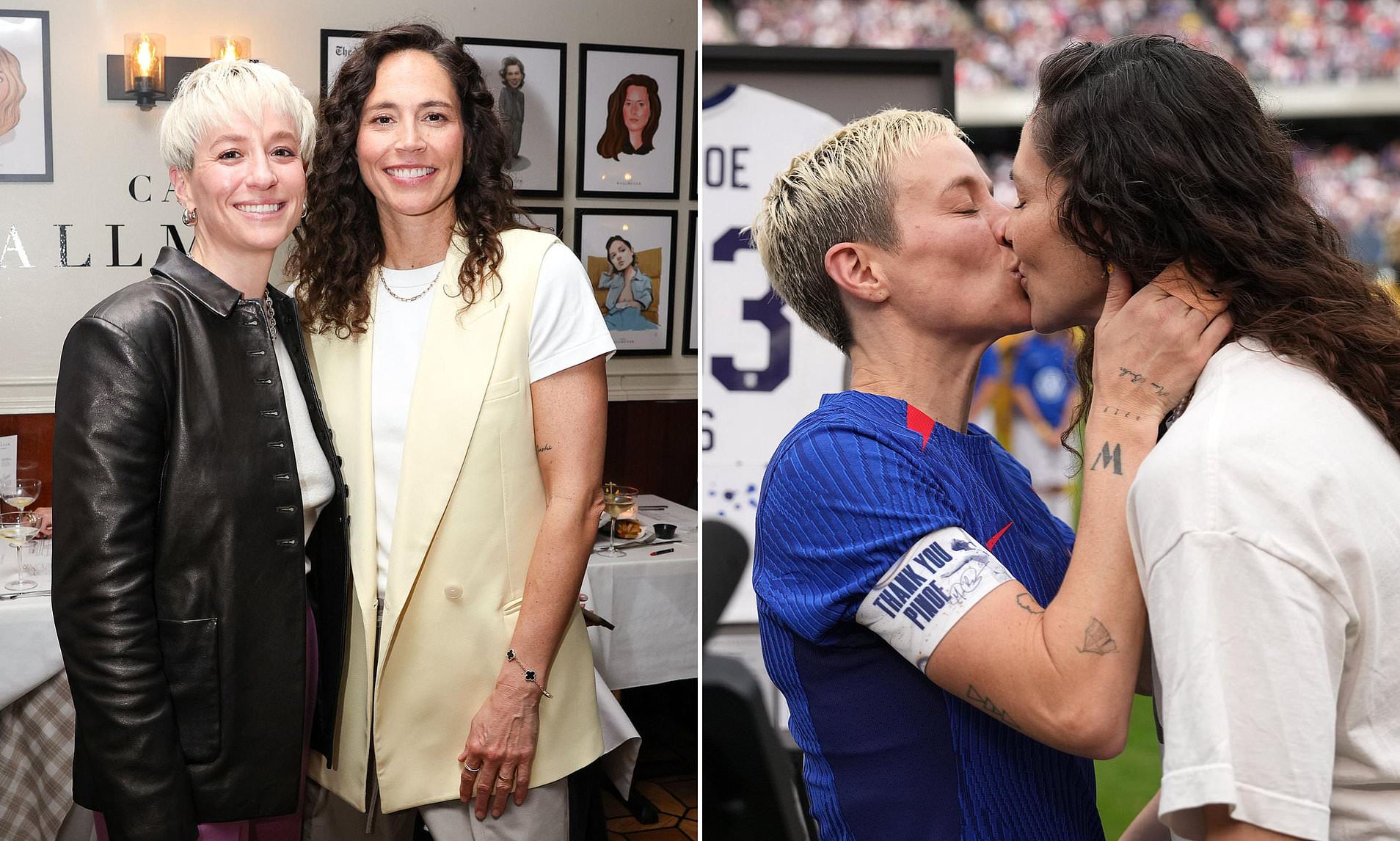 Megan Rapinoe announces shock split from longtime partner Sue Bird