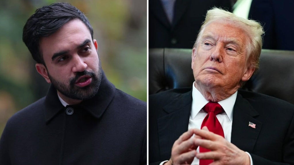 President Trump says "Mayor Mamdani is destroying New York" after pied ...