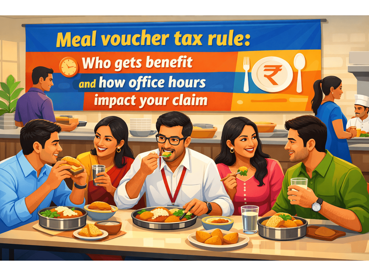 Meal vouchers at Rs 200 per meal: Who gets income tax benefit and how ...