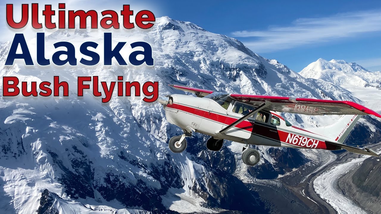 I soared over Denali National Park!🌄