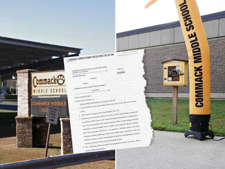 Commack counselor says 'black mold' in school caused her lung disease