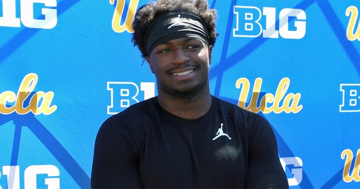 UCLA football’s Jaivian Thomas on RB group, difference in offense ...