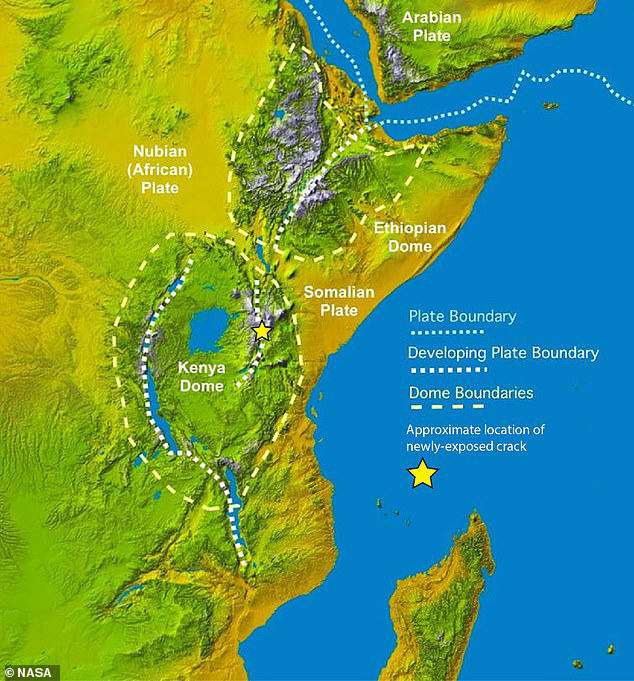Africa is splitting in two: Scientists uncover huge tectonic boundary ...