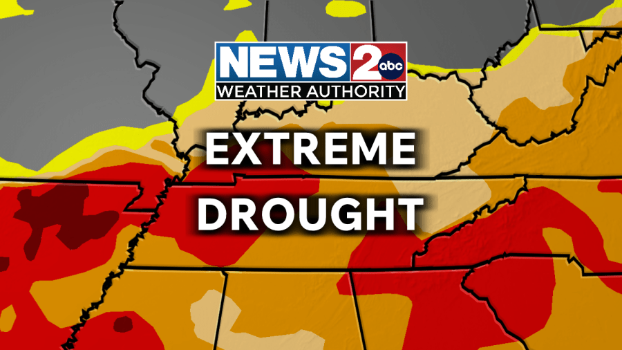 Extreme drought now widespread across Tennessee