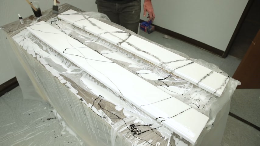 Transform your space with epoxy marble 🏠