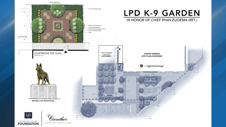 Lynchburg Police Foundation releases plans for final phase of honor garden
