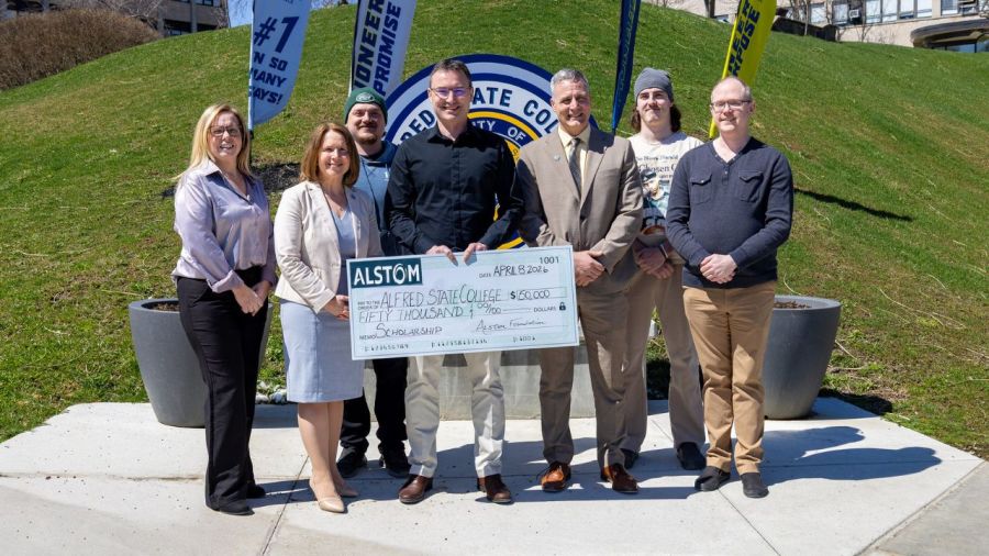 Alstom announces scholarship for Alfred State College students