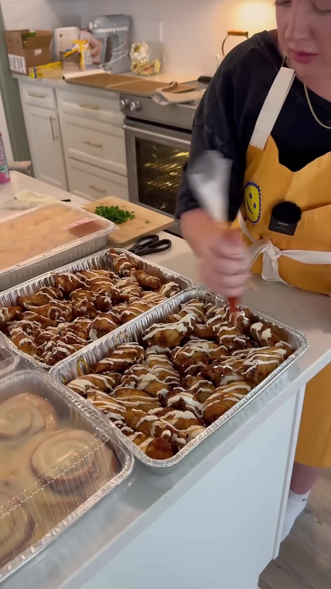Showing gratitude to firefighters with fresh homemade treats
