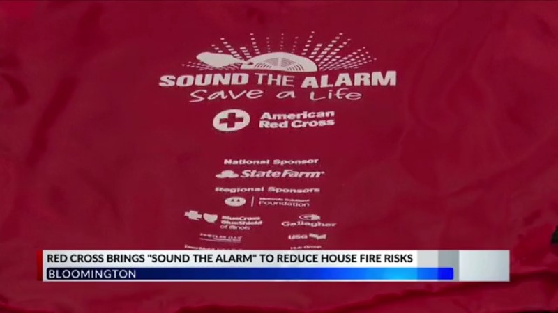 Red Cross brings "Sound the Alarm" to reduce house fire risks