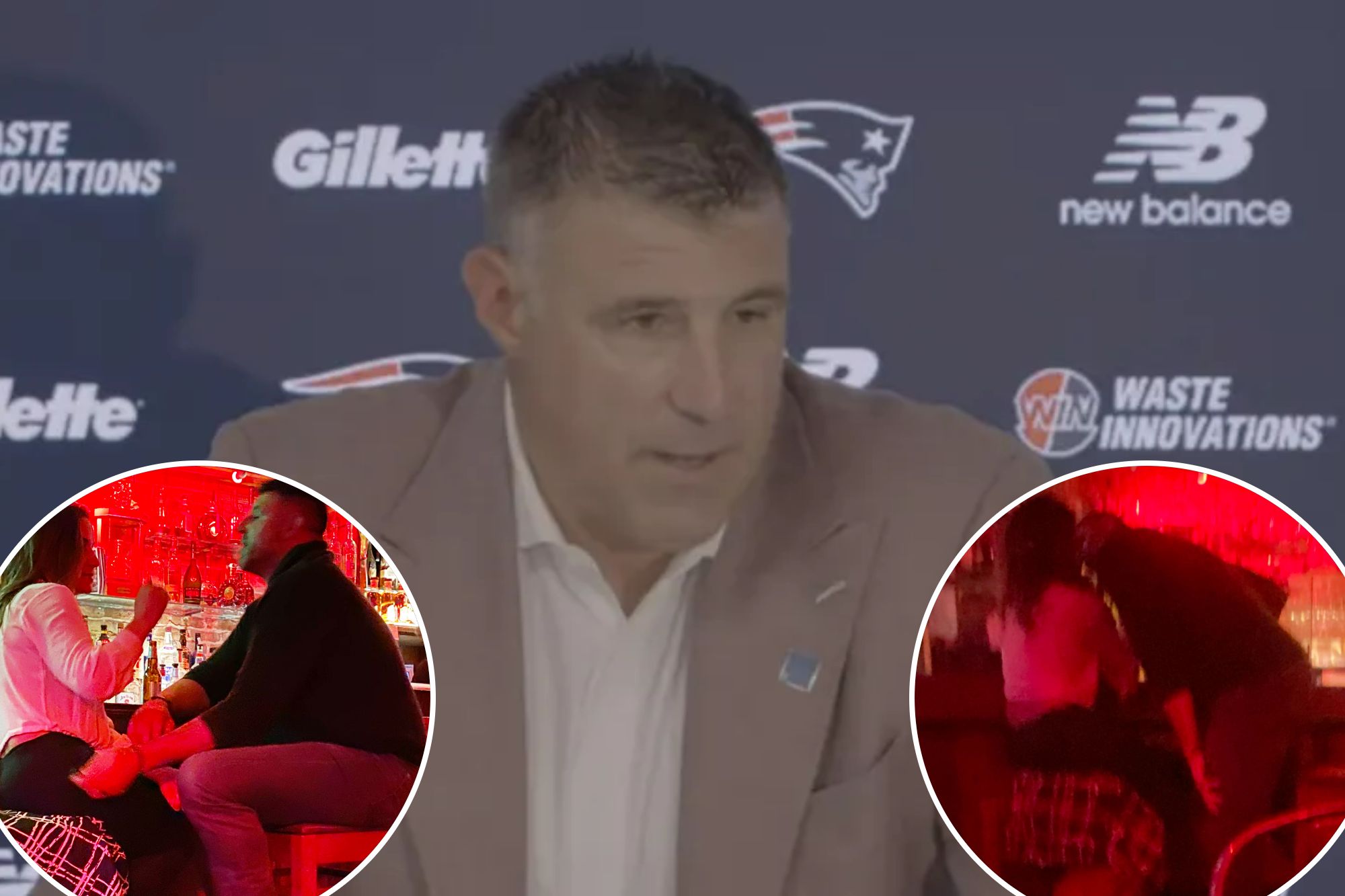 Mike Vrabel speaks out before NFL draft after new photo bombshell with ...