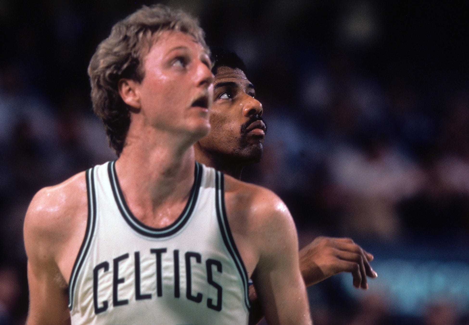 Kevin Garnett breaks down fellow Boston Celtics Hall of Fame alum Larry ...