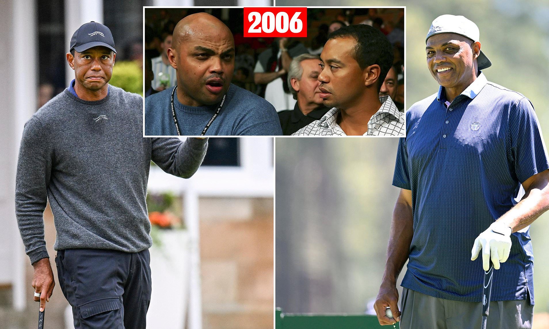 Charles Barkley claims Tiger Woods 'disowned' him after car accident