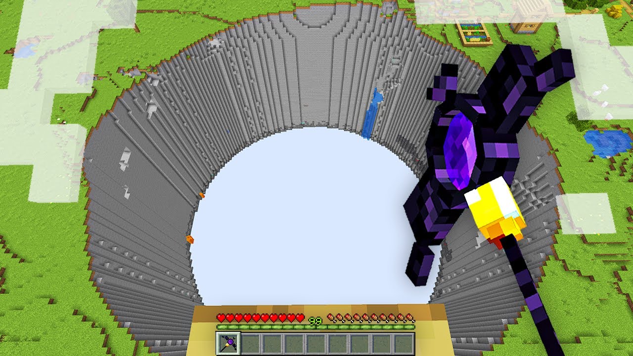 Minecraft, but you can make god pickaxes