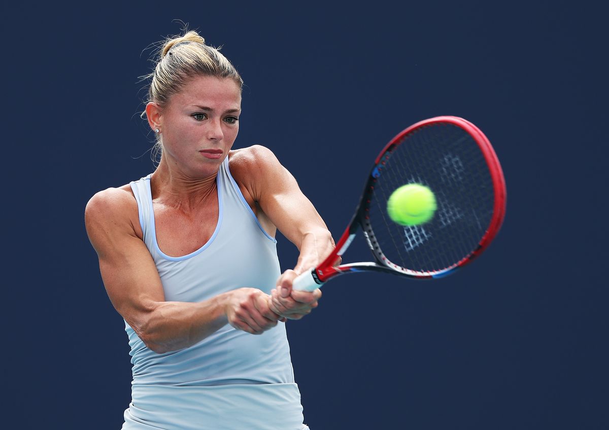 Controversial tennis player-turned-model Camila Giorgi plans 2027 WTA ...