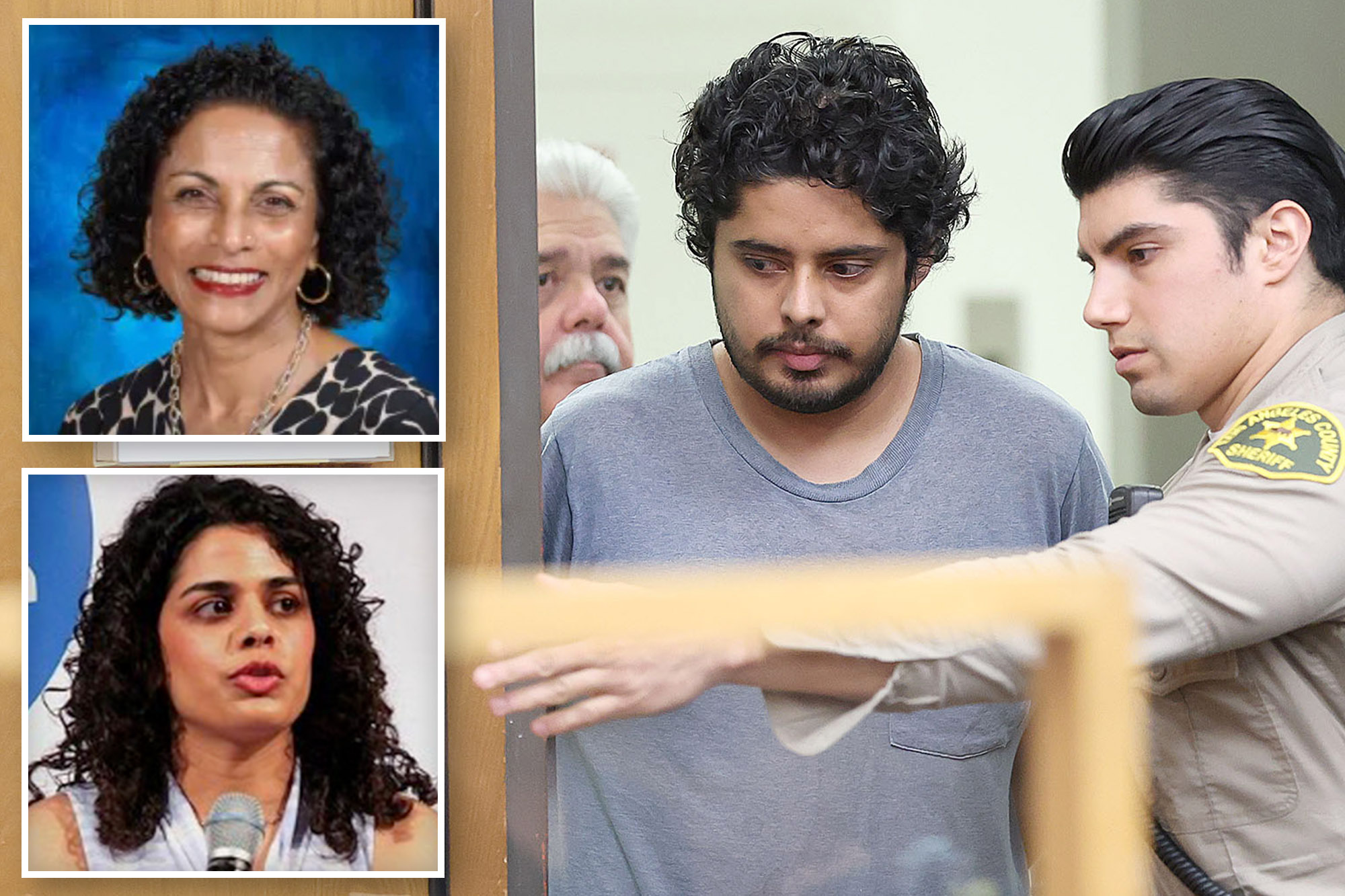 Accused Burbank slasher’s eerie stare in court after stabbing famed ...