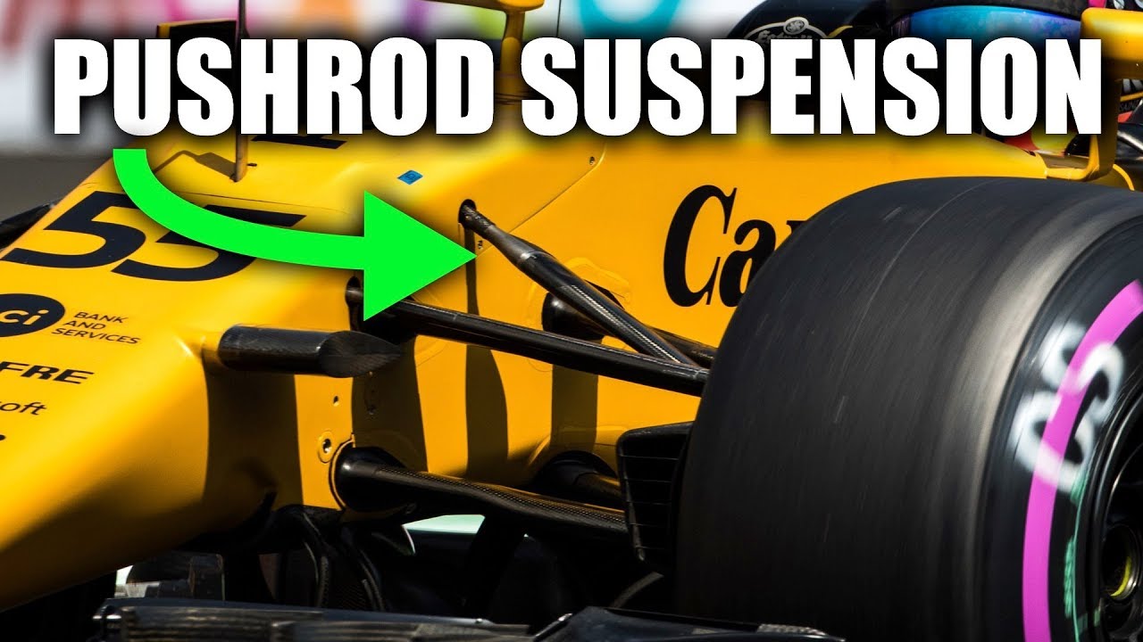 How pushrod suspensions work - Formula 1 explained
