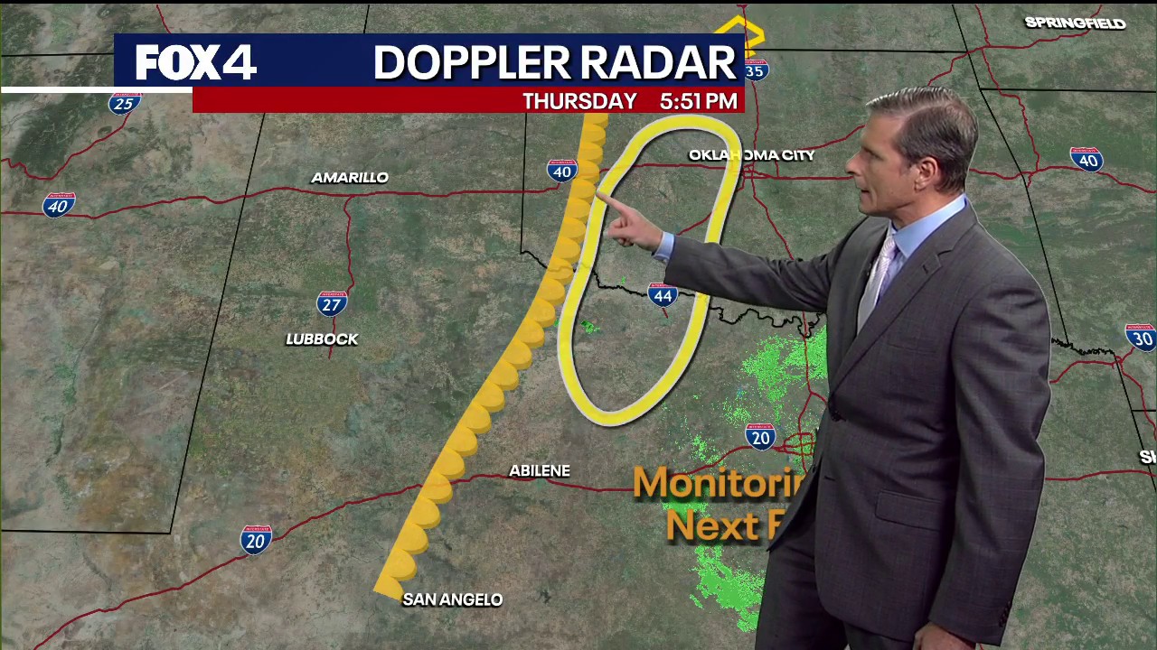 Dallas Weather Apr 23 Evening Forecast