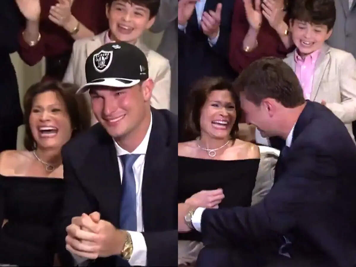 NFL draft 2026: Fernando Mendoza’s raw reaction lights up the internet ...