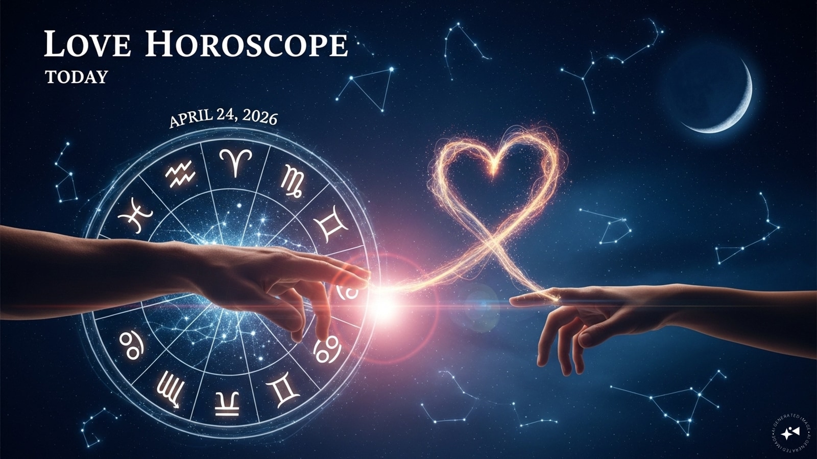 Love horoscope today, April 24, 2026
