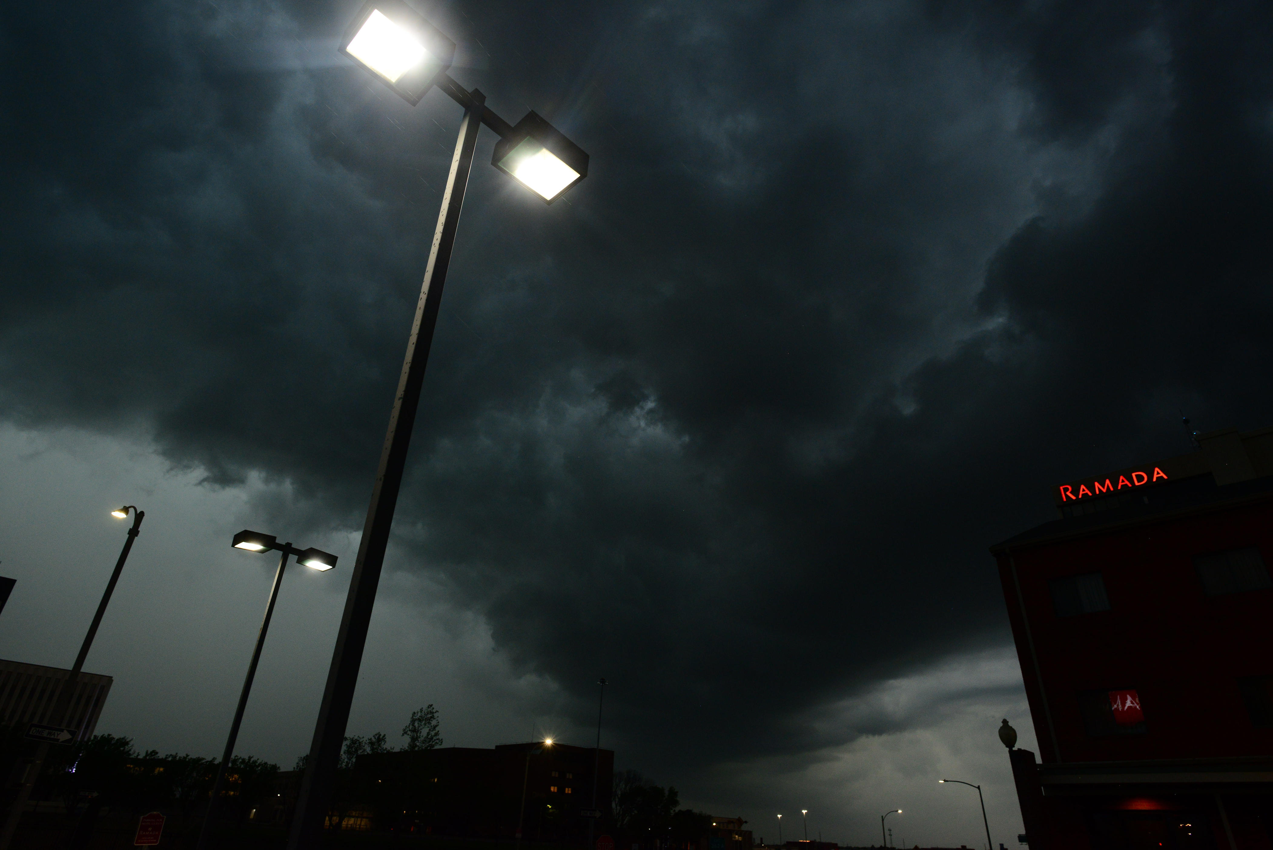 Tornado sirens sound across Topeka as storm passes through