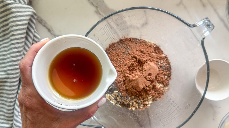 Extra decadent chocolate overnight oats recipe