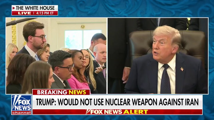 Trump addresses Harry's comments - watch