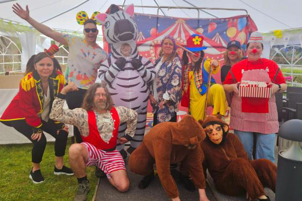 West End care home turns into circus arena for special event