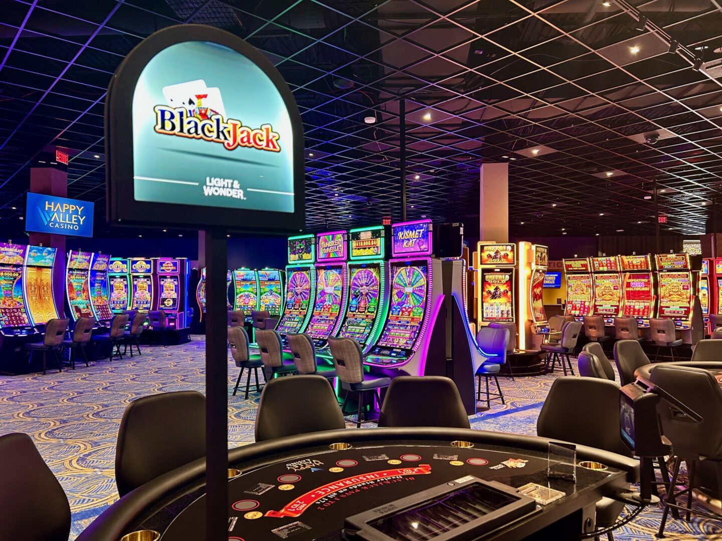 Happy Valley Casino is ready to open. Take a look inside