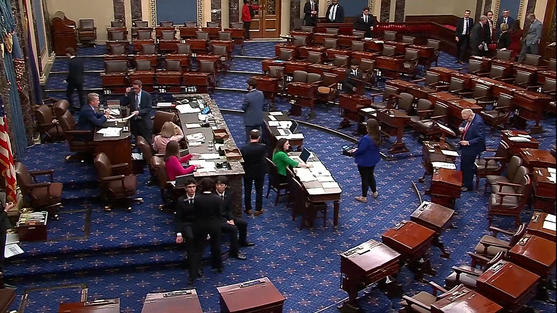 Senate passes budget plan to reopen ICE