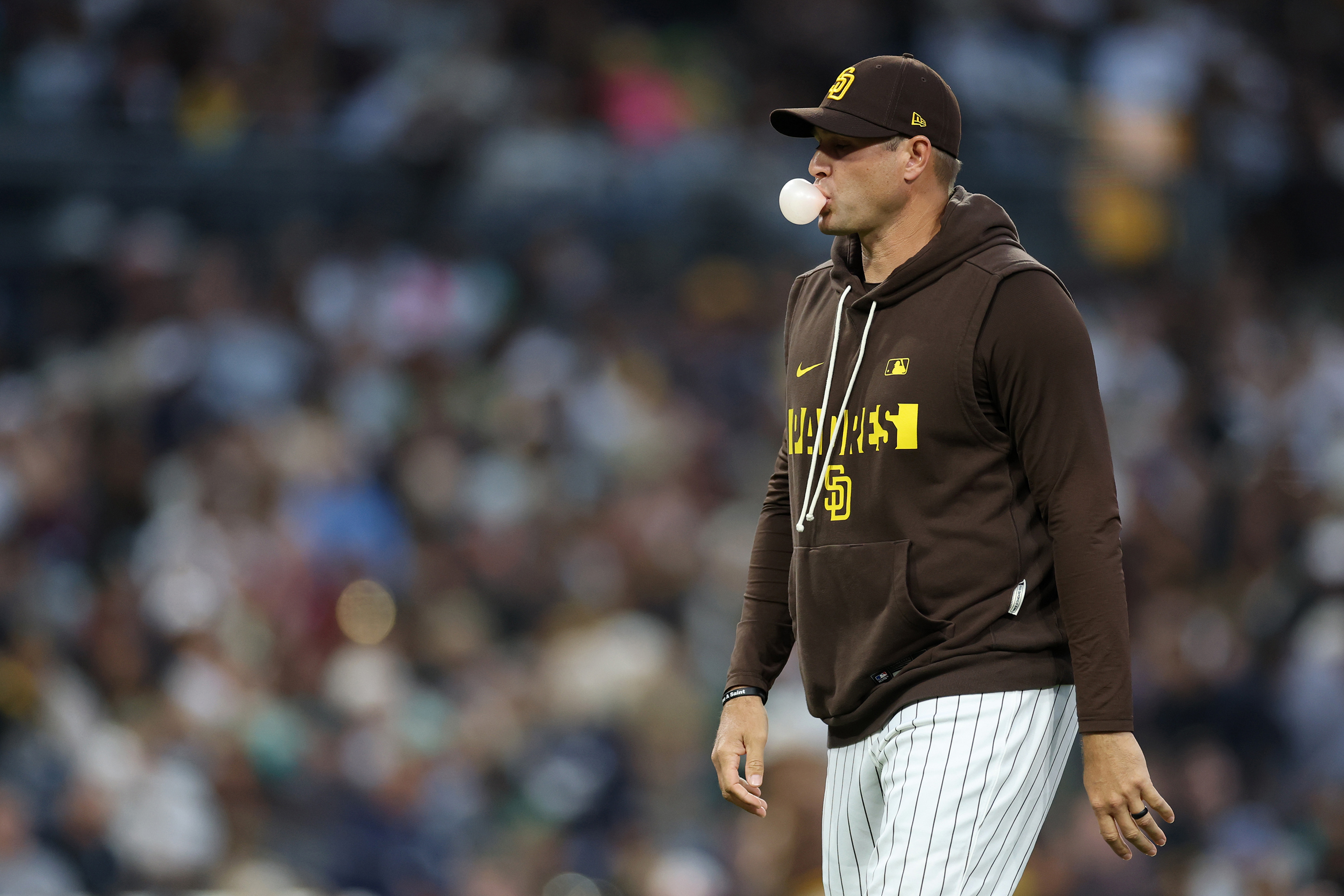 Padres score five runs in ninth inning to take game, series from Rockies