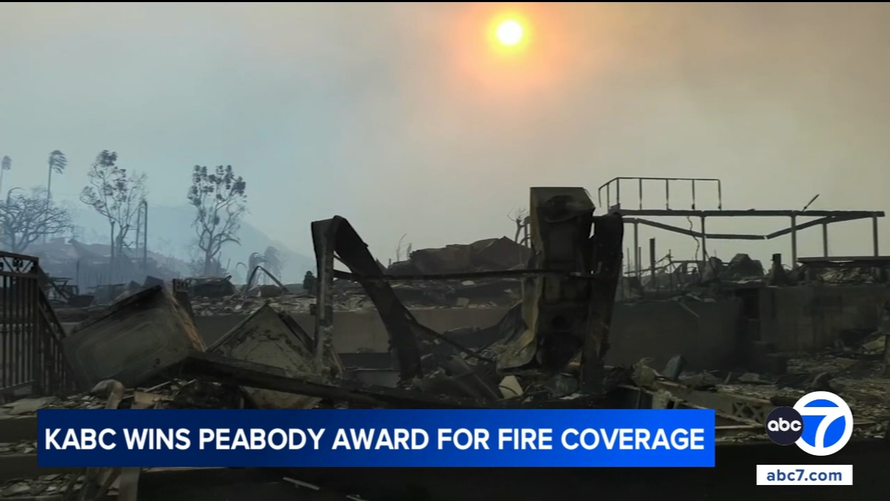 ABC7 wins Peabody Award for coverage of 2025 January wildfires