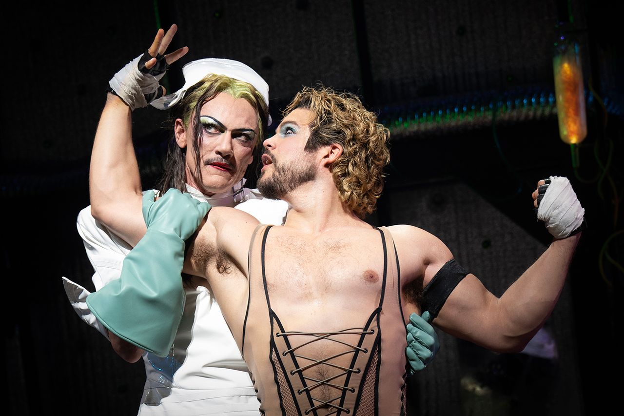 The Rocky Horror Show returns to Broadway in a campy, Luke Evans-led ...