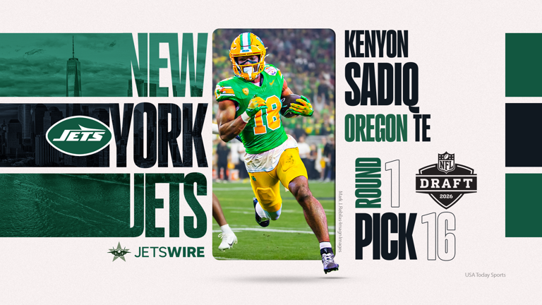 5 things to know about Jets' first-round pick Kenyon Sadiq