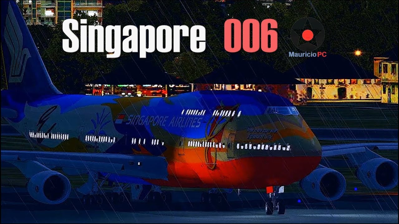 Taking off under the storm- Singapore Airlines flight 6 (Reconstruction)