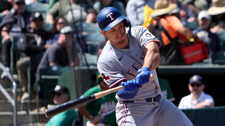 Rangers will miss Wyatt Langford’s slugging during injured list stint