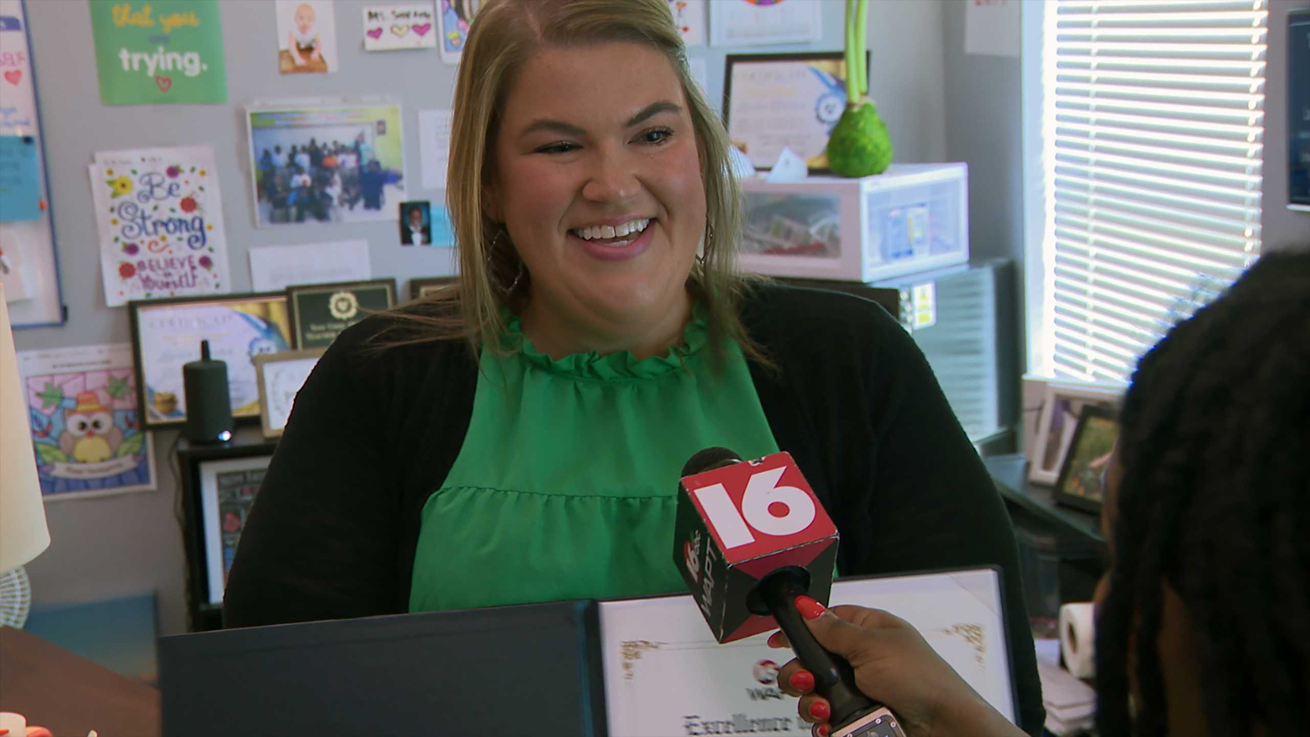 Yazoo County teacher presented with Alyce Clarke Award