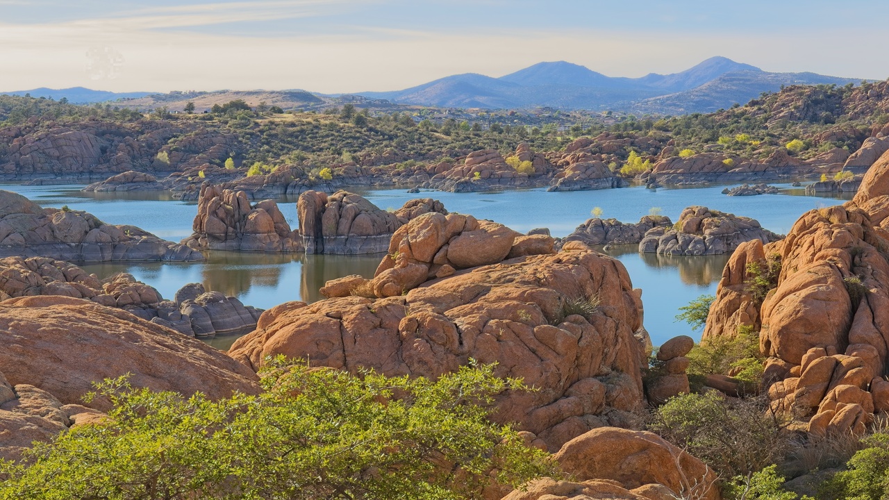 Four miles from downtown Prescott, Arizona sits a lake inside 1.4 ...