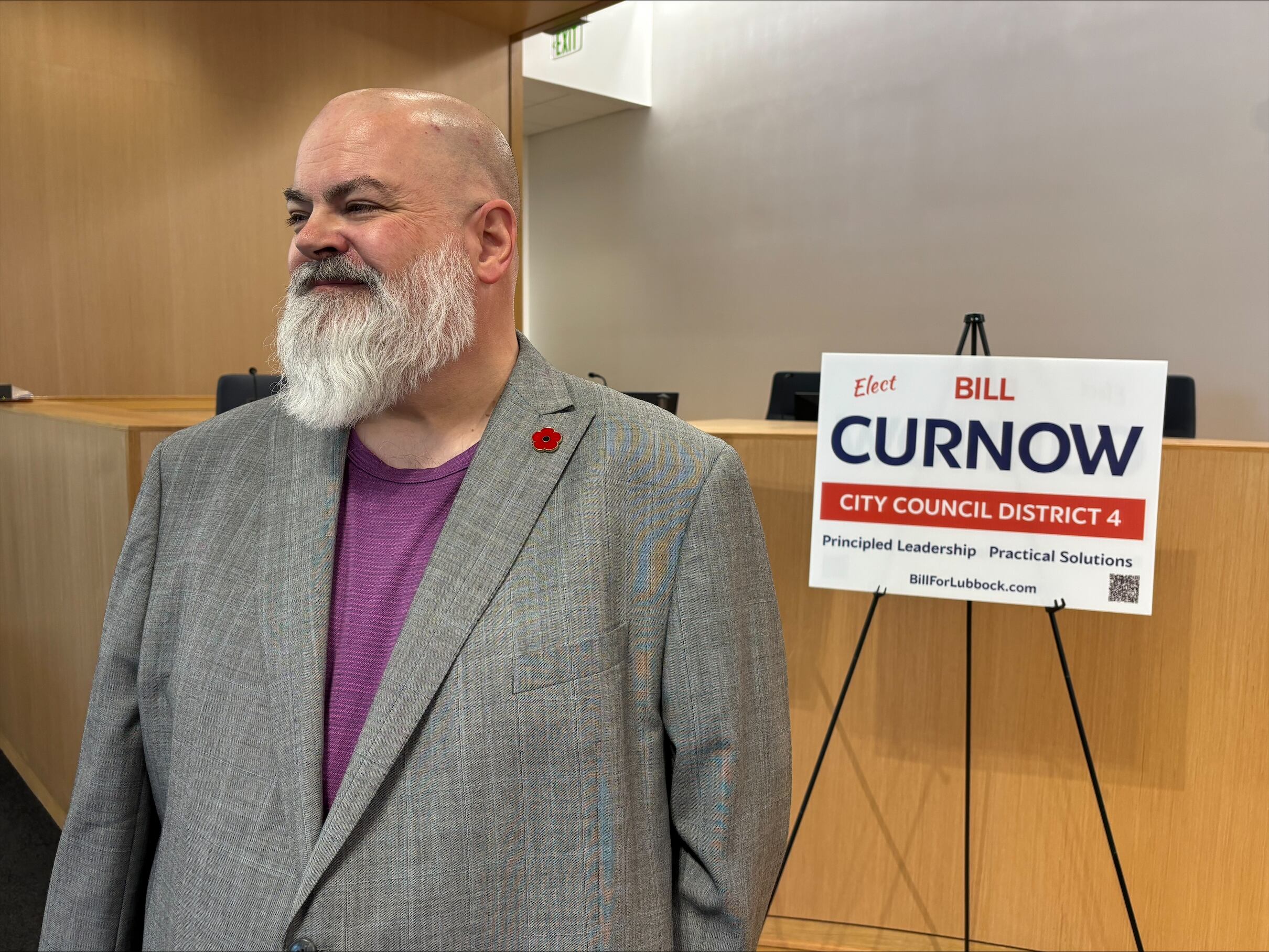 Curnow declares for Lubbock City Council District 4