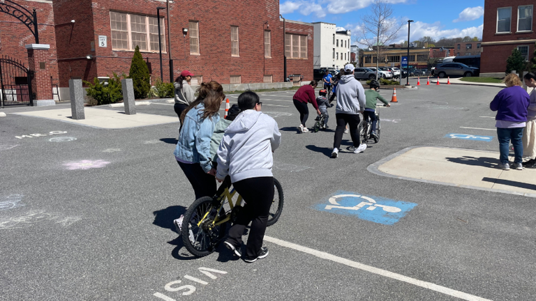Bike clinic in Lynn helps teach children with autism how to ride