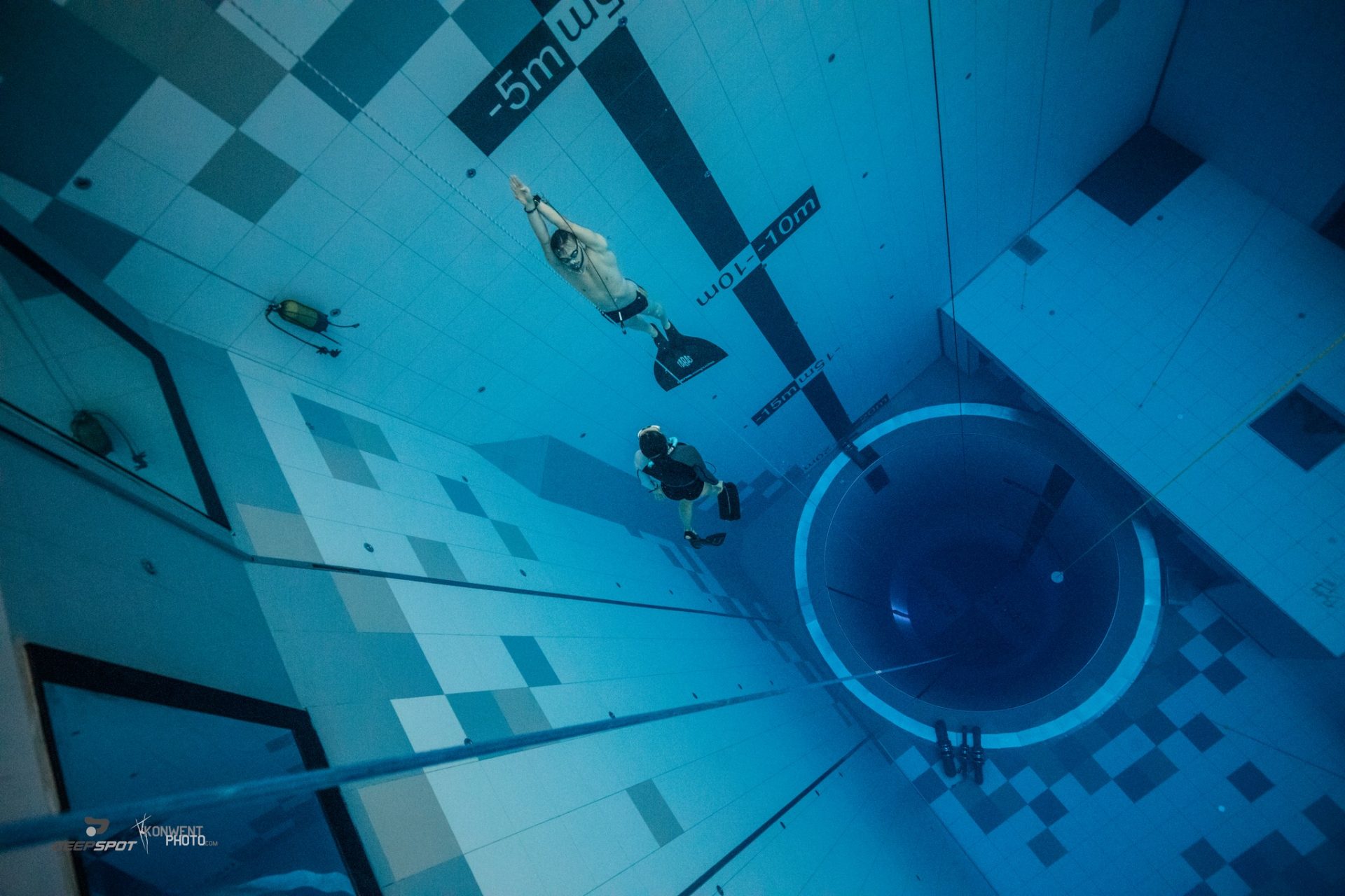 Dare to dive into the world’s deepest swimming pool?