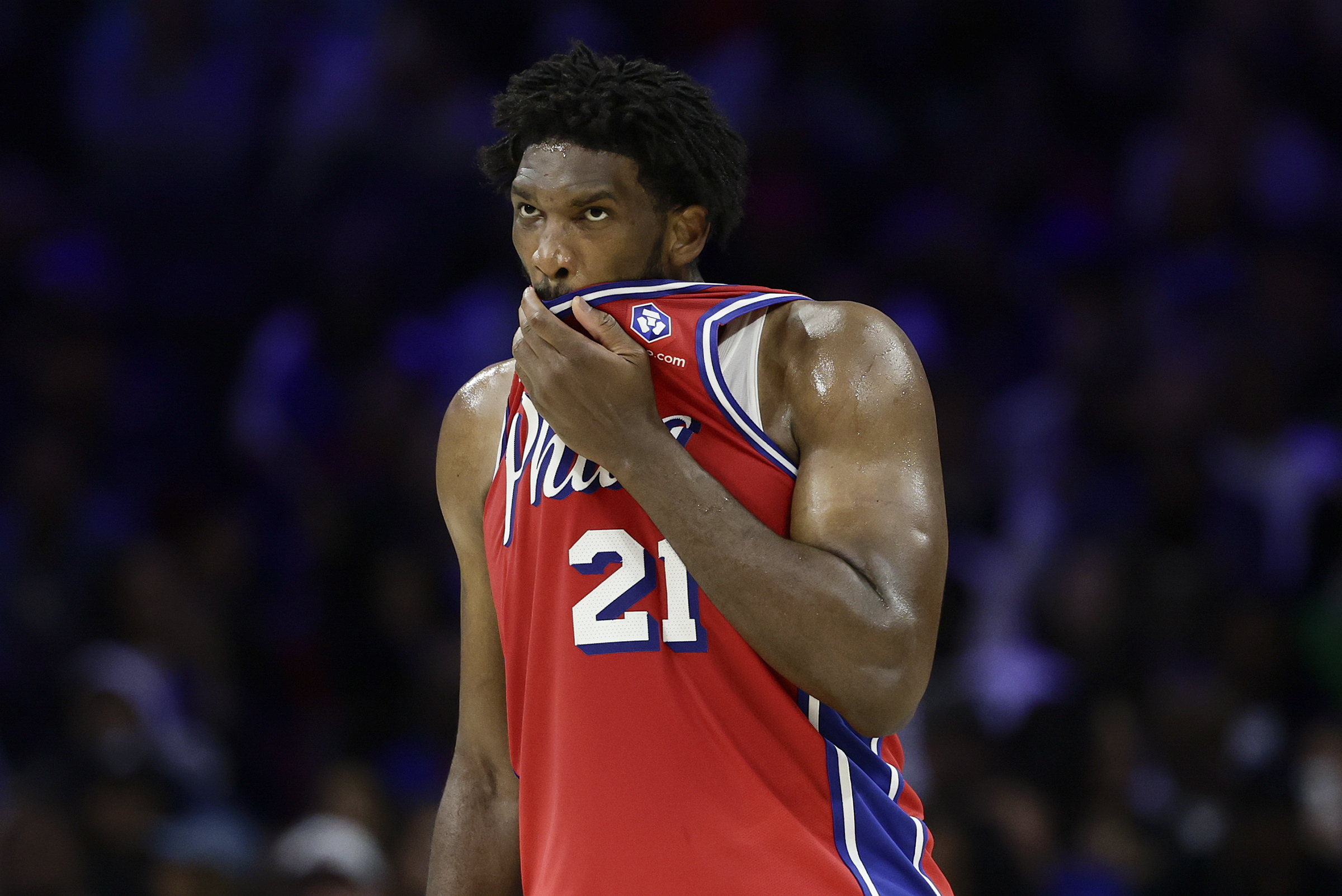 Joel Embiid participates in parts of practice for first time since ...