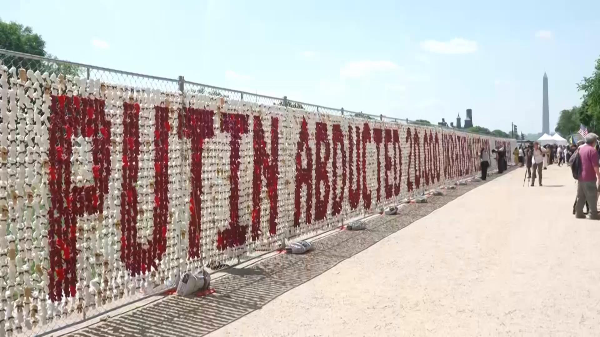 National Mall installation honors estimated 20,000 children abducted ...