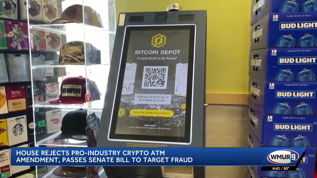 House rejects pro-industry amendment to crypto ATM scam bill
