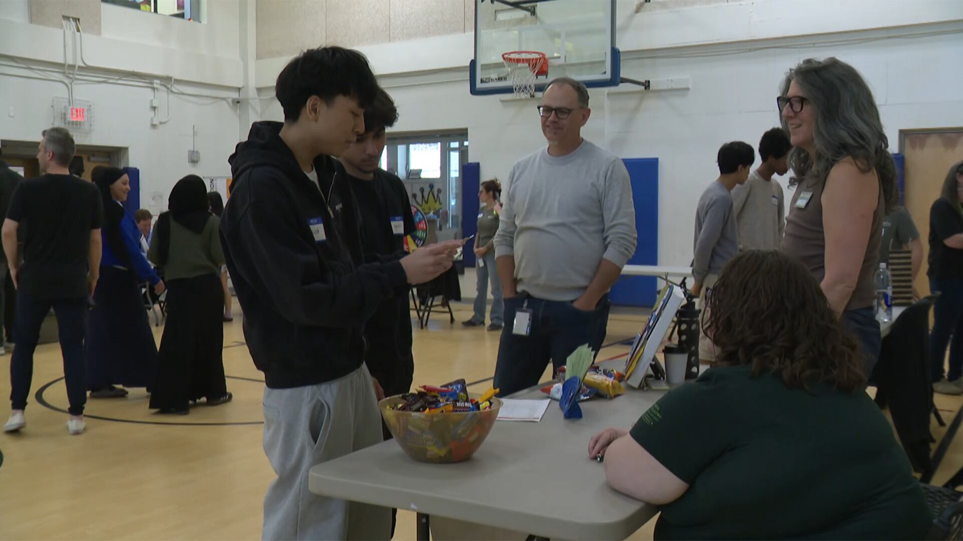 Burlington students practice budgeting at financial literacy fair