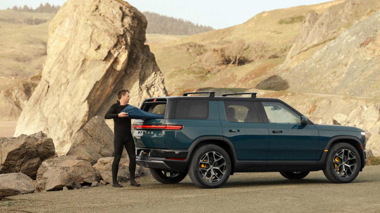 Not even a tornado can stop the Rivian R2 at this point