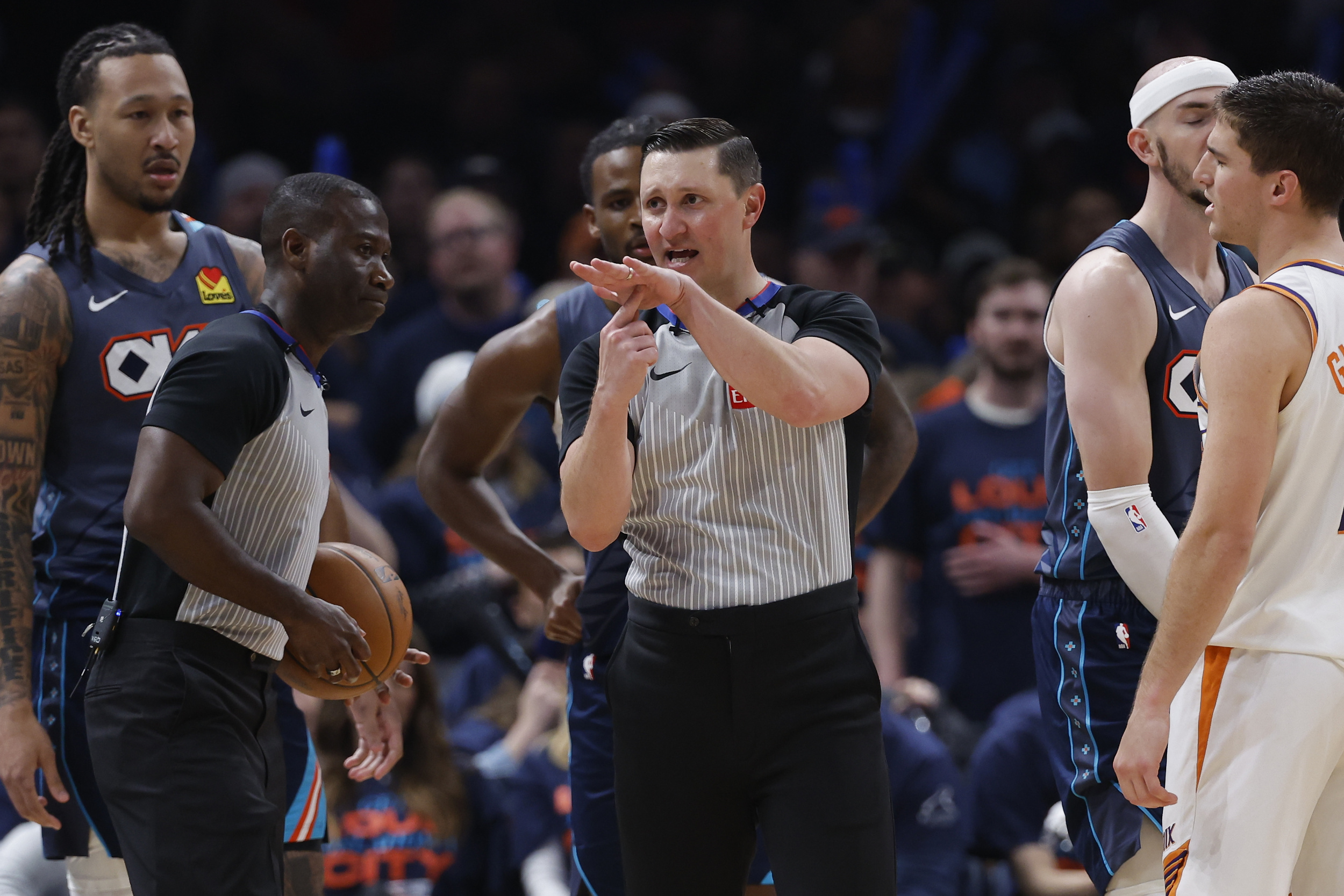 Devin Booker’s fine after referee comments sparks debate around NBA